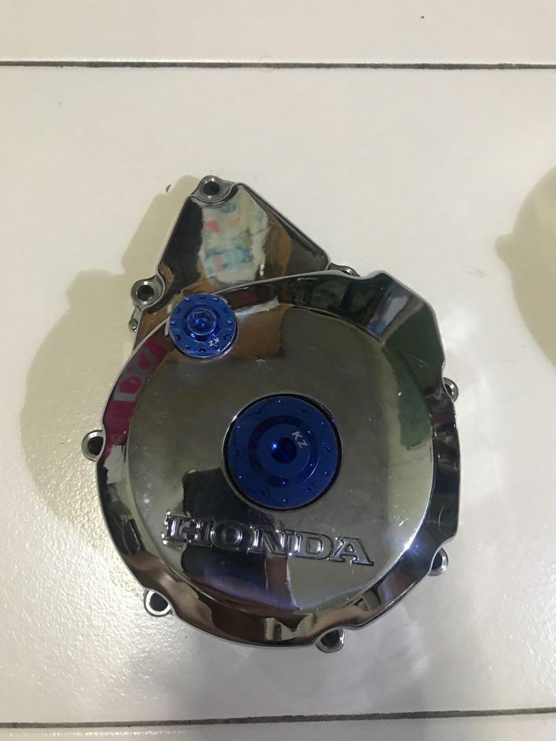 Honda wave chrome engine case, Motorcycles, Motorcycle Accessories on ...