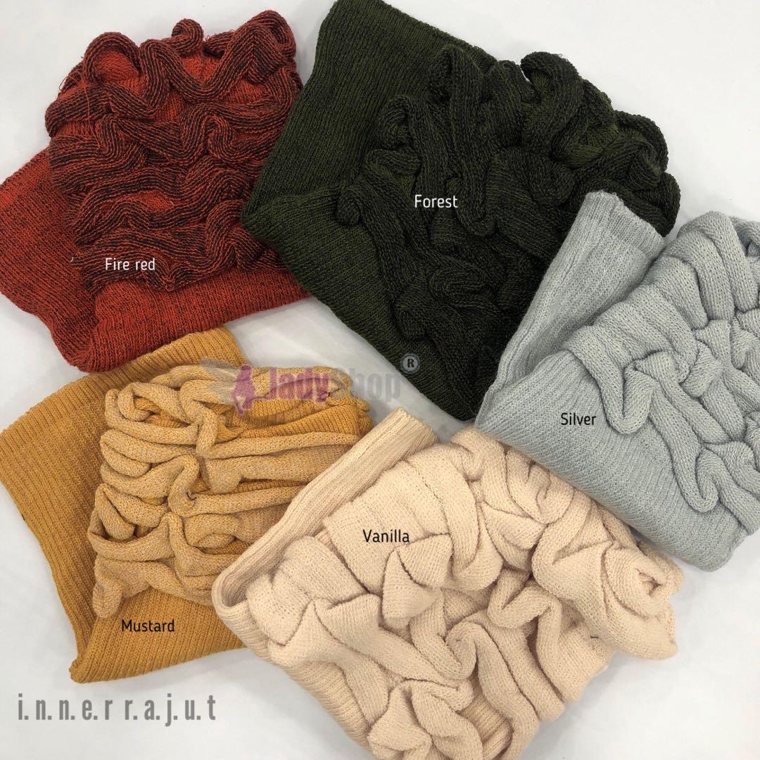 INNER RAJUT / KAIT, Women's Fashion, Muslimah Fashion, Hijabs on Carousell