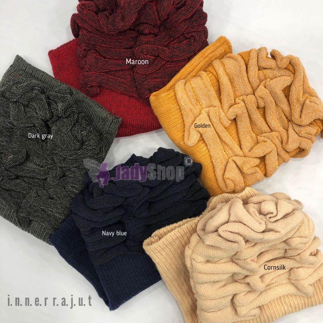 INNER RAJUT / KAIT, Women's Fashion, Muslimah Fashion, Hijabs on Carousell