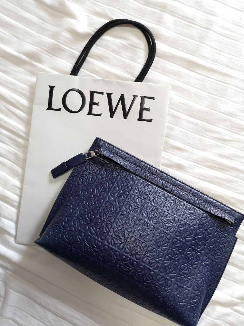 Loewe T Pouch, Luxury, Bags & Wallets, Clutches on Carousell