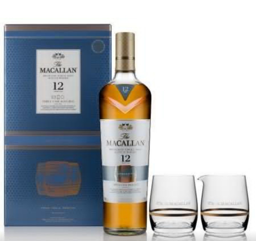 Macallan 12 years Triple Cask Limited Edition Gift Box, 嘢食 & 嘢飲, 酒精飲料 ...