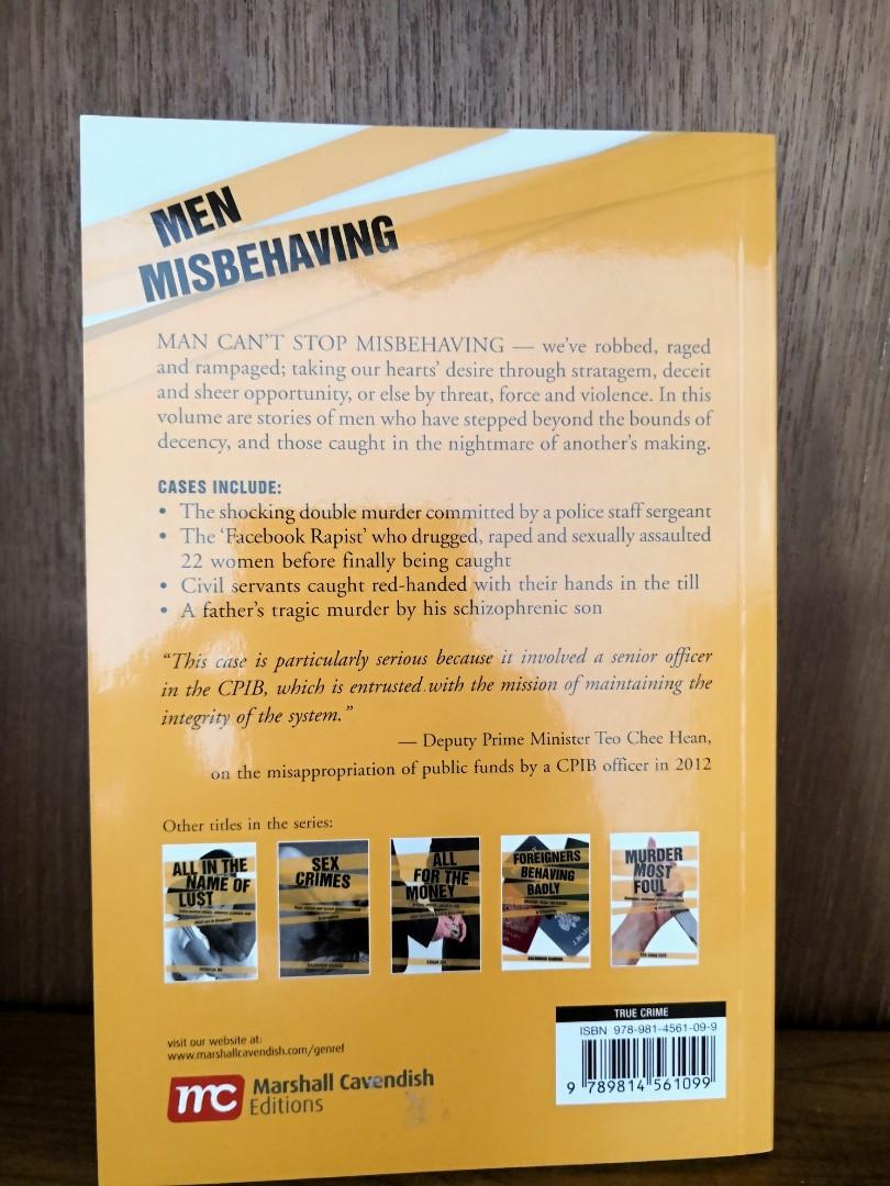 Men Misbehaving: Men who commit murder, fraud and other crimes in ...