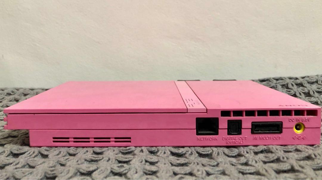 Ps2 Slim Pink, Video Gaming, Video Game Consoles, PlayStation on Carousell