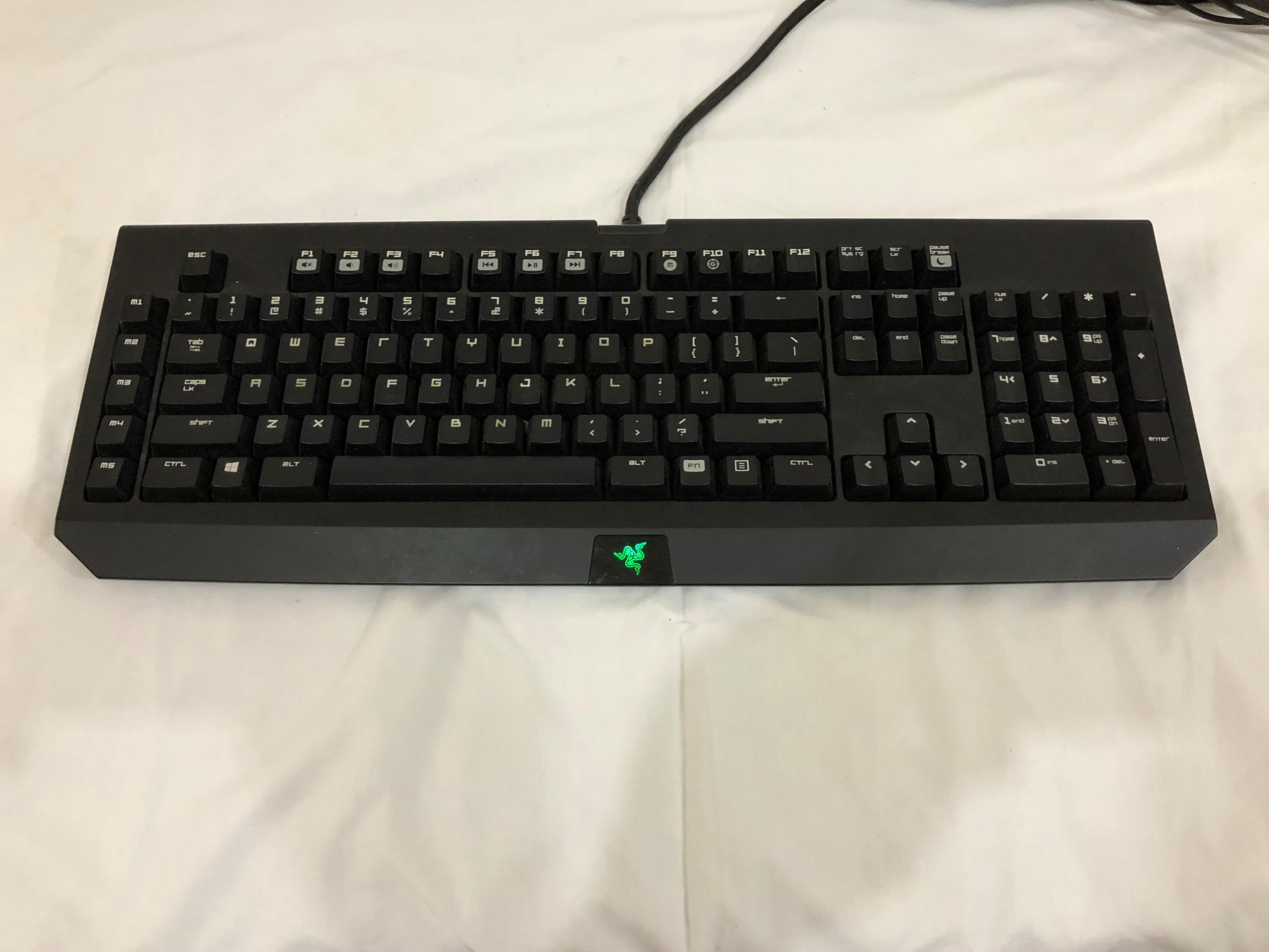 Razer Blackwidow Mechanical Keyboard, Video Gaming, Gaming Accessories ...