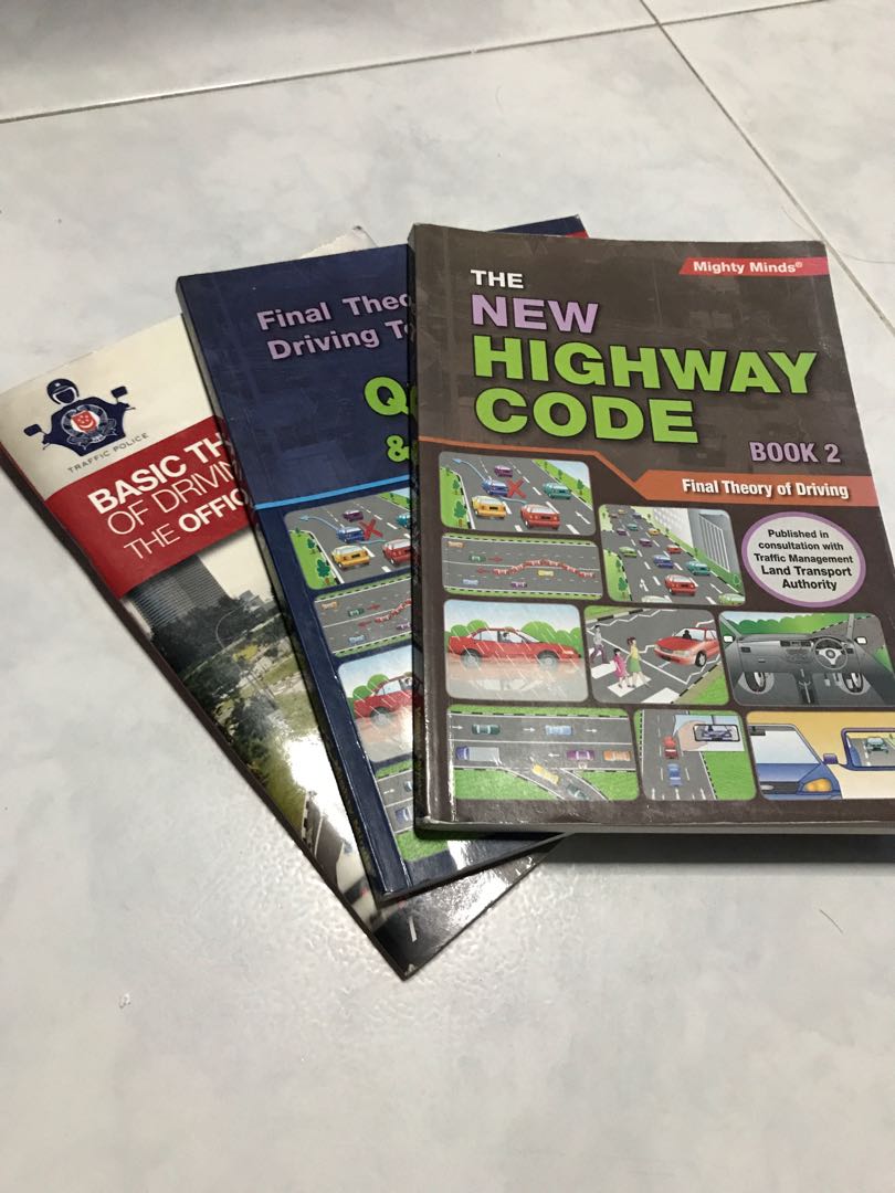Singapore Highway Code book approved by Singapore TP, Hobbies & Toys ...