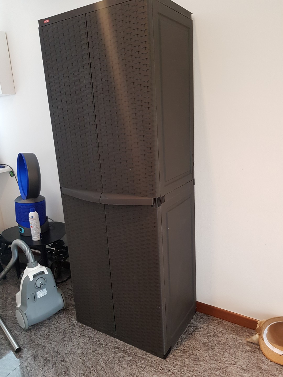 Storage unit with selves, Furniture & Home Living, Home Improvement ...