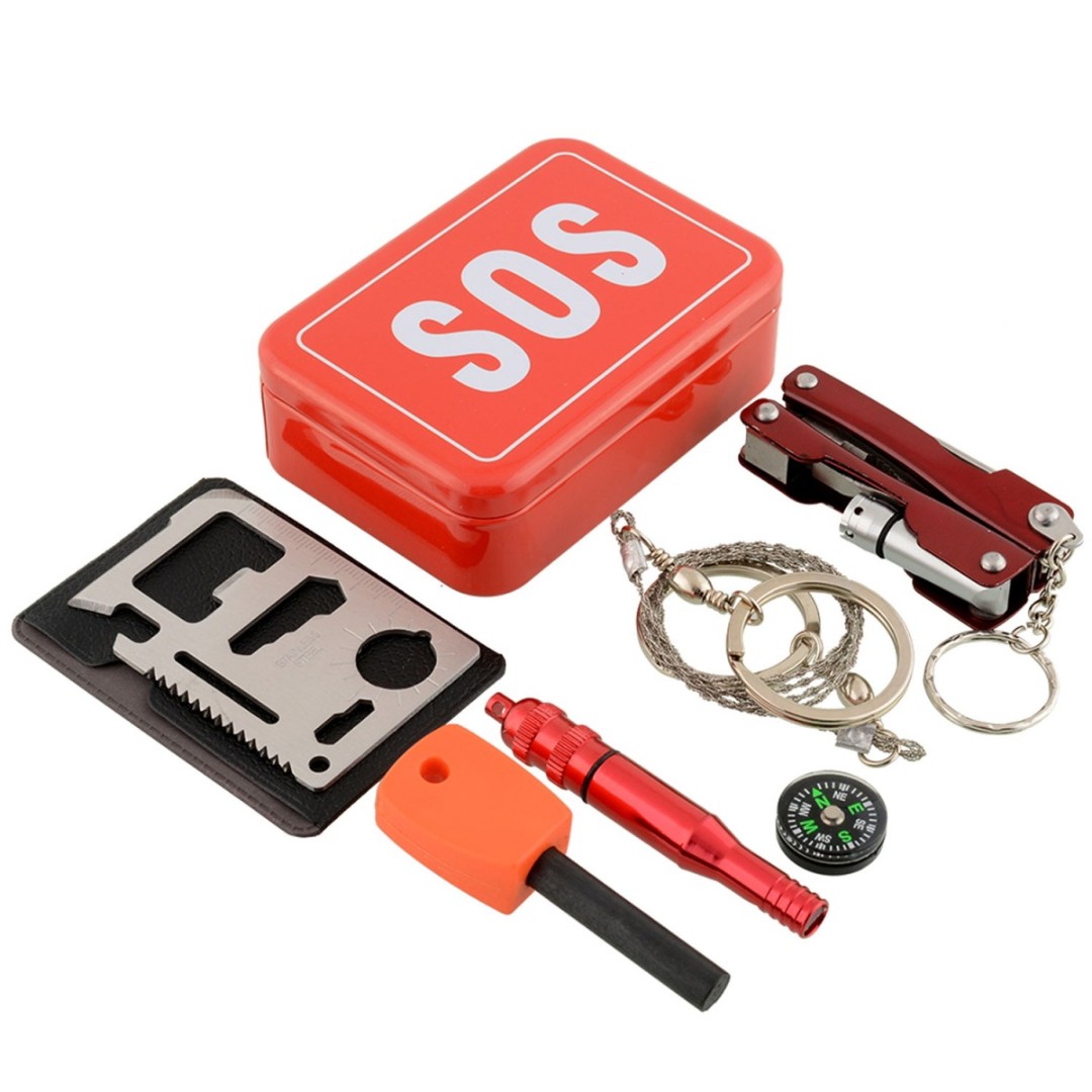 Survival Kit Emergency SOS Survive Tool Pack (6 in 1), Everything Else ...