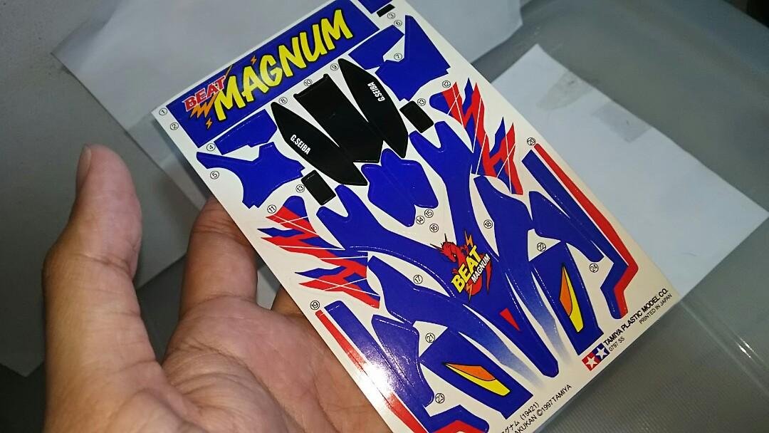 Tamiya Mini 4WD stickers decals, Hobbies & Toys, Toys & Games on Carousell