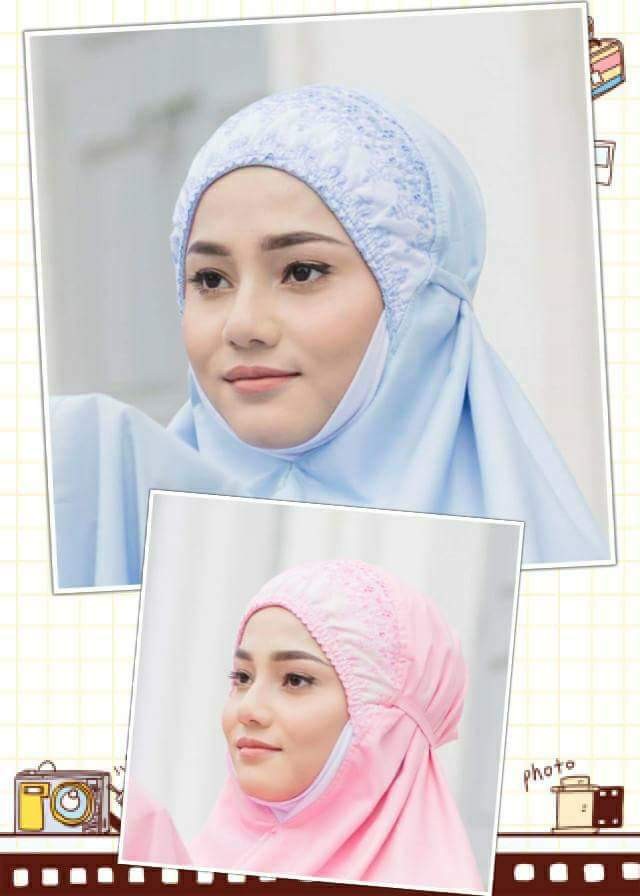Telekung Amalin Aisya, Women's Fashion, Muslimah Fashion, Baju Kurung ...