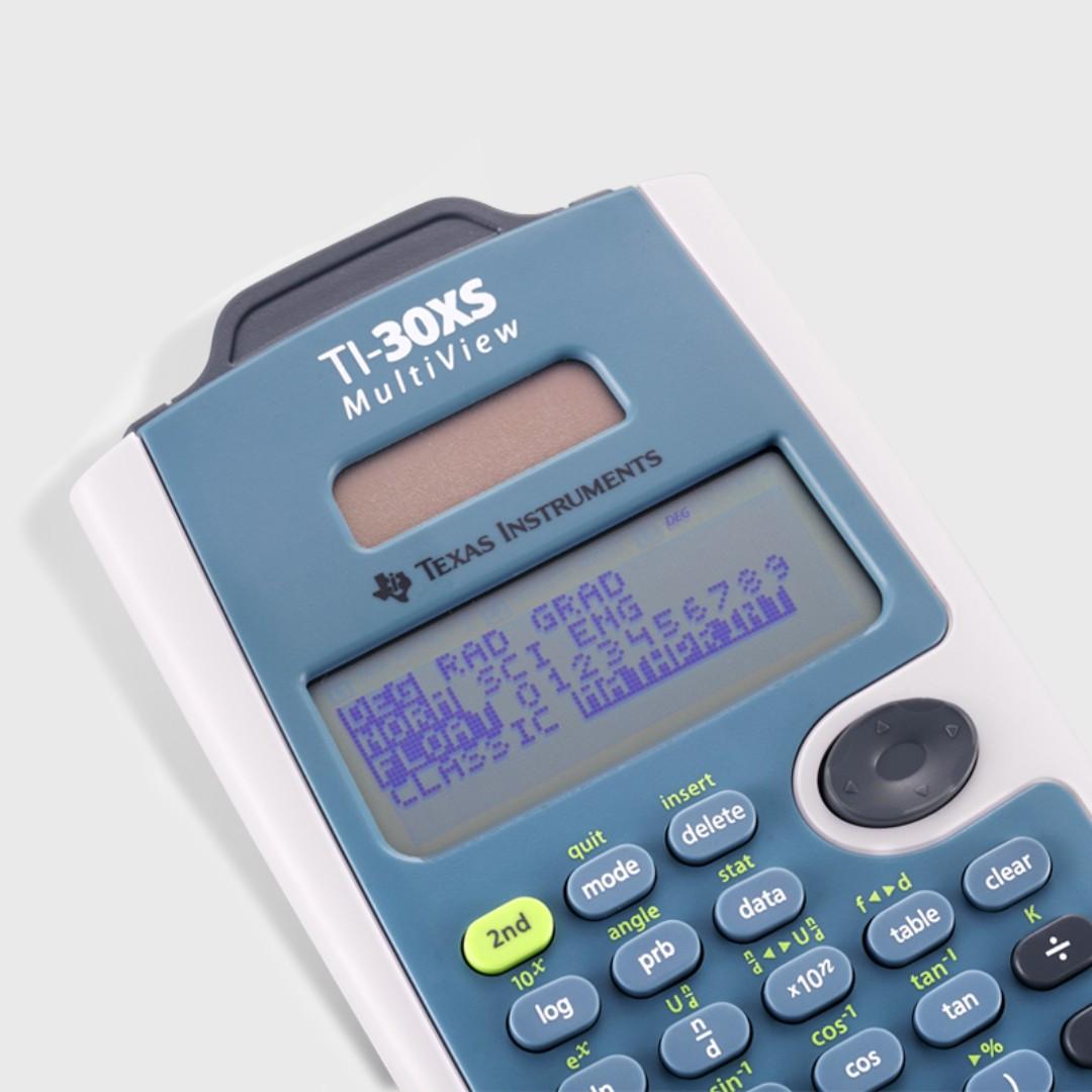 TI-30XS MultiView Scientific Calculator, Computers & Tech, Office ...