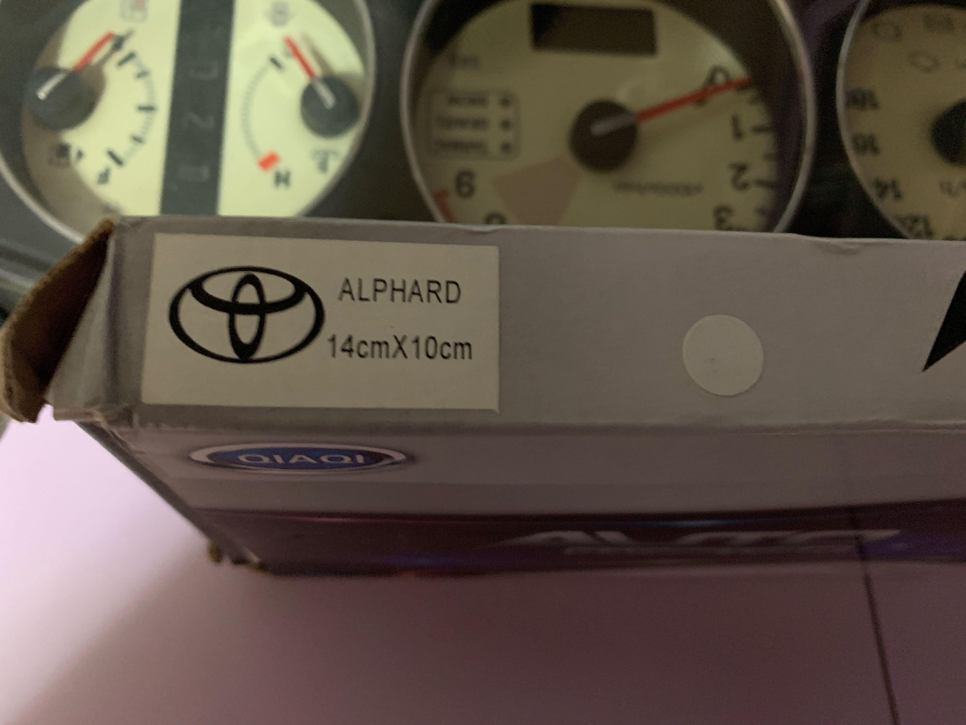 Toyota Alphard badge light , Car Accessories, Accessories on Carousell