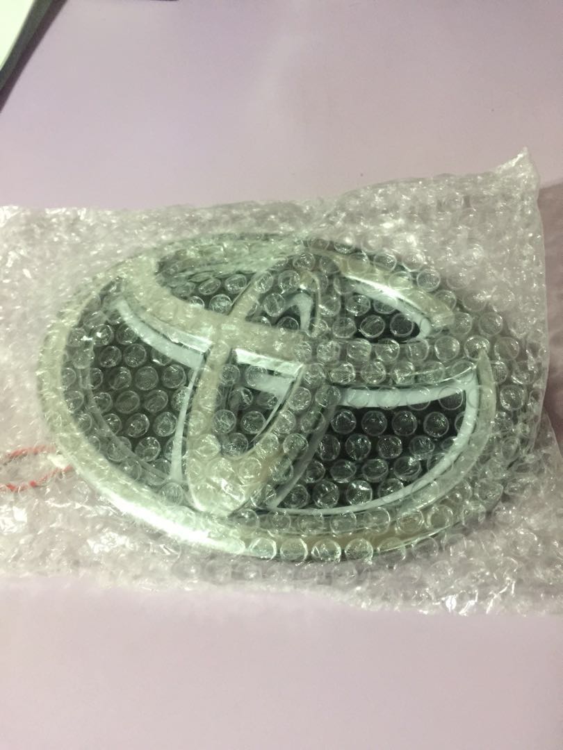Toyota Alphard badge light , Car Accessories, Accessories on Carousell