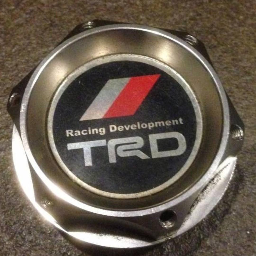 TRD Engine Oil Cap, Car Accessories, Accessories on Carousell