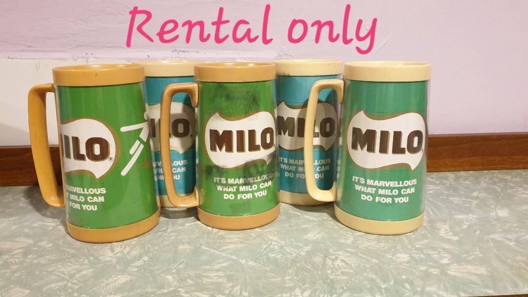 Vintage props 1970s milo plastic mug / cup, Furniture & Home Living ...