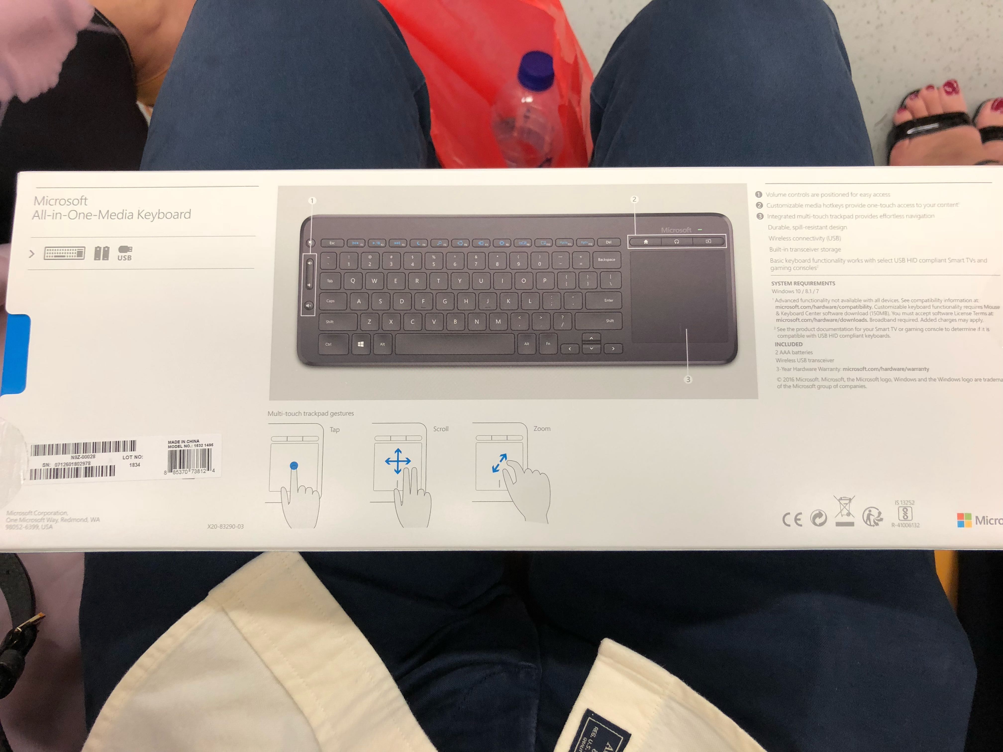 Wireless keyboard All in one ( Microsoft ), Computers & Tech, Parts ...