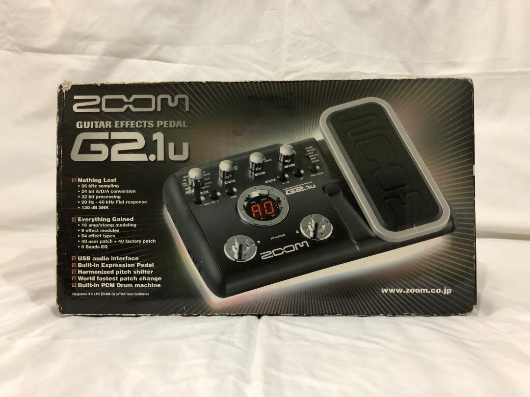 Zoom G2.1u Guiter Effects with Pedal, Audio, Other Audio Equipment on ...