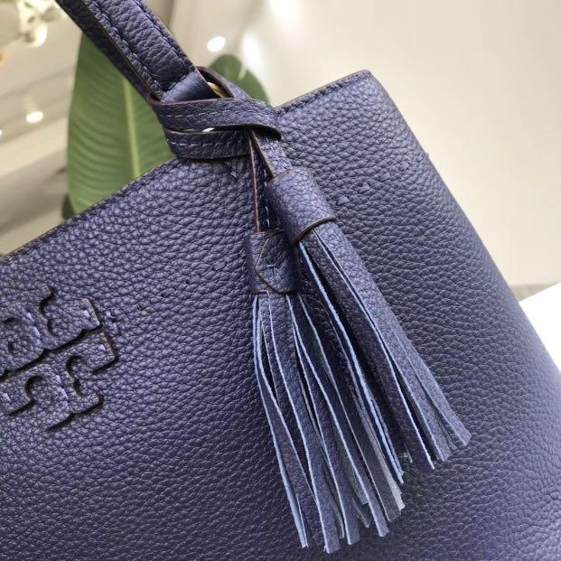 Authentic Tory Burch McGraw totes shoulder bag, Luxury, Bags & Wallets ...