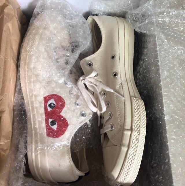 CDG X Converse, Men's Fashion, Footwear, Sneakers on Carousell