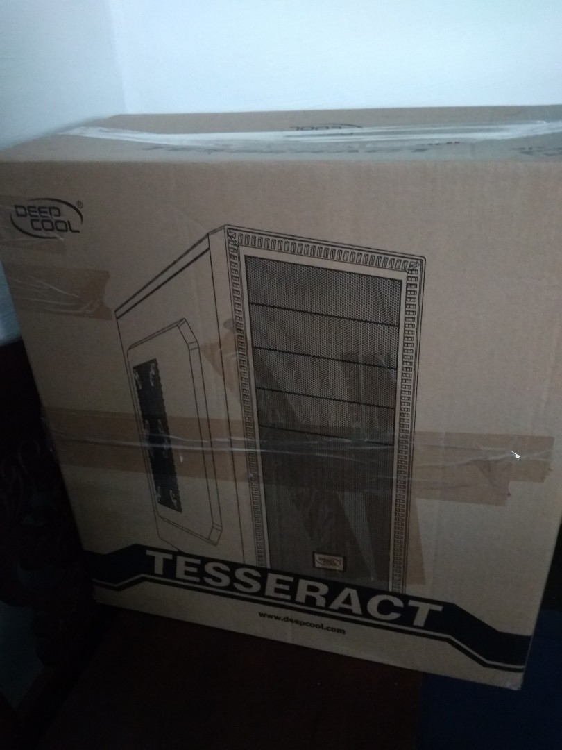 Deepcool Tesseract Mid tower casing, Computers & Tech, Parts ...