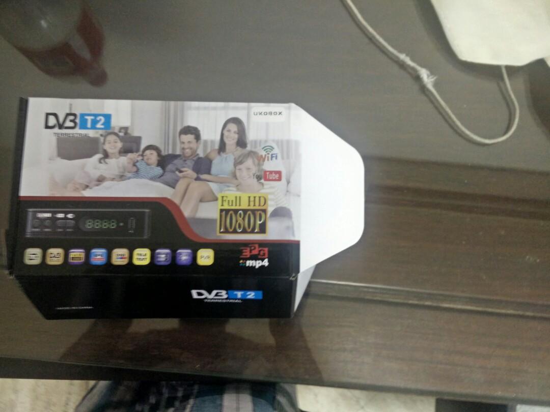 Digital box dvbt2 all MediaCorp channels and youtube access., TV & Home ...