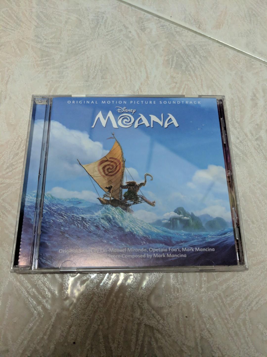 Disney's Moana Original Motion Picture Soundtrack, TV & Home Appliances ...