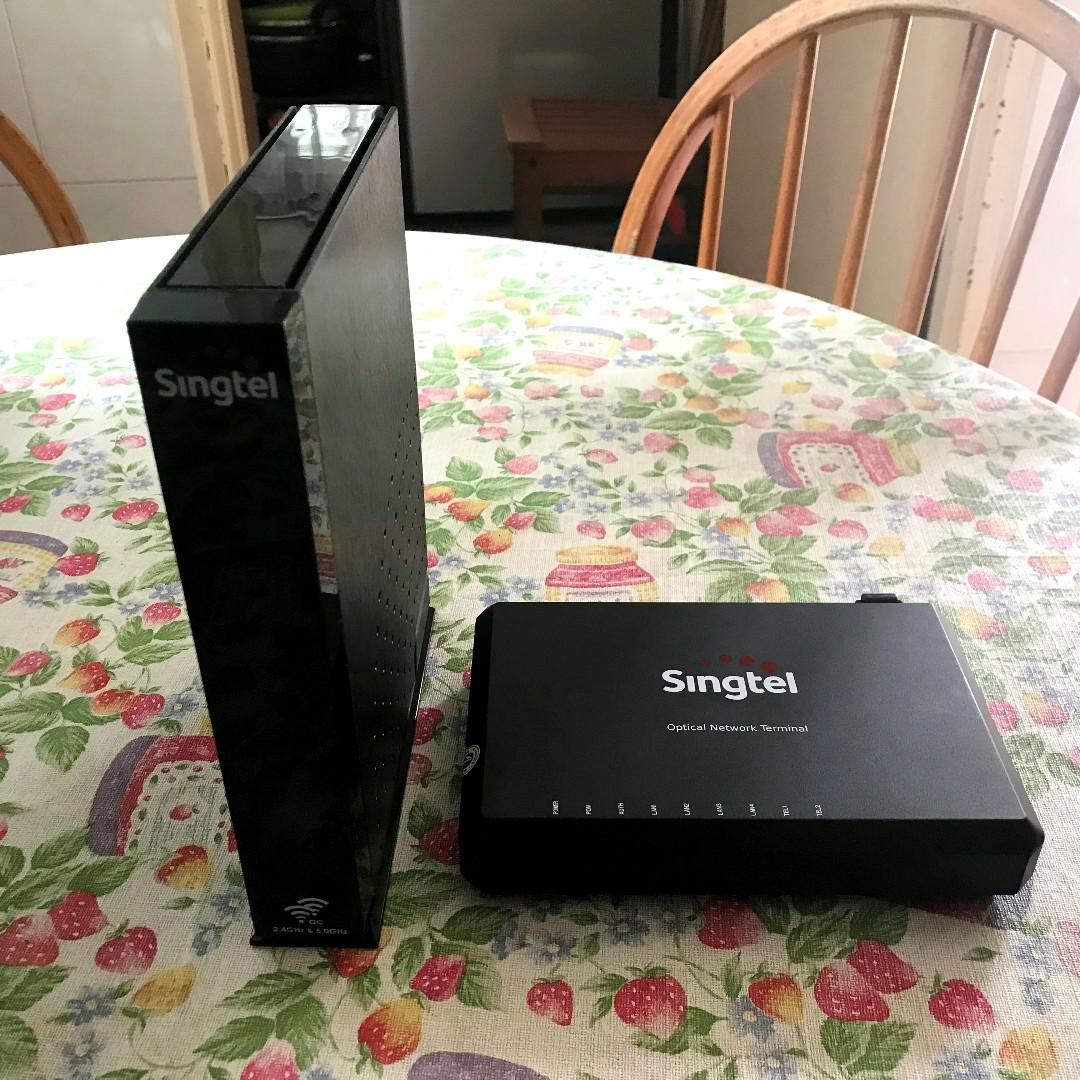 For Sale Dual Band Gigabit Wireless AC Router & Optical Network ...