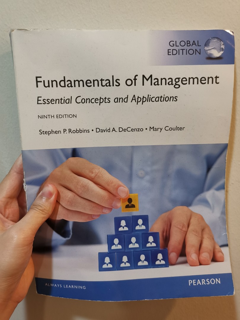Fundamentals Of Management textbook, Hobbies & Toys, Books & Magazines ...