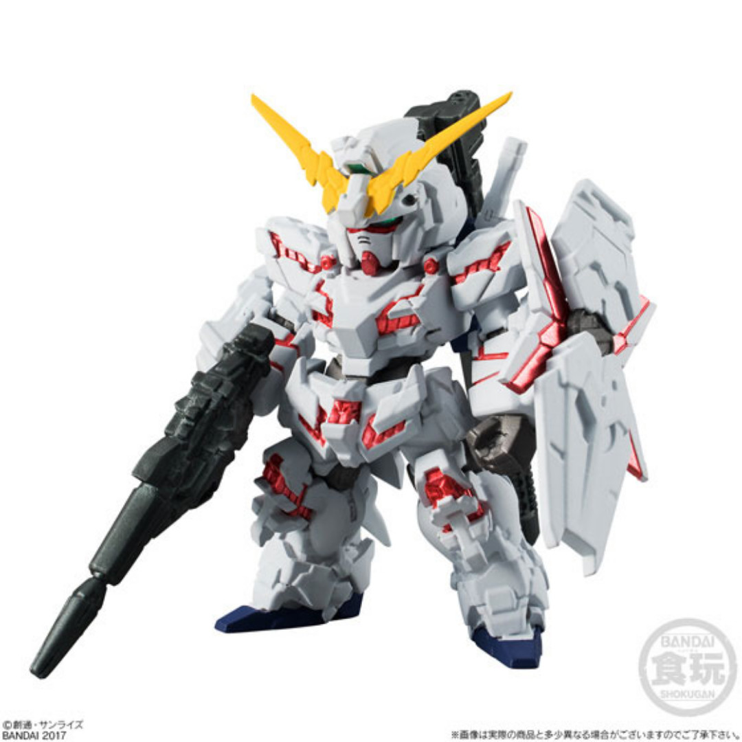 FW Gundam Converge Vol. 8 - Unicorn Gundam RX-0 (Destroy Mode) #163 ...