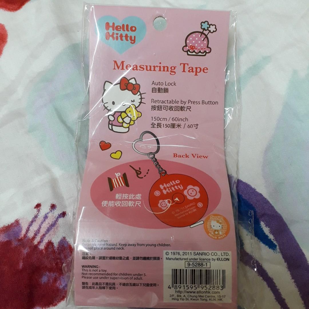 Hello Kitty Measuring Tape, Hobbies & Toys, Stationery & Craft, Craft ...
