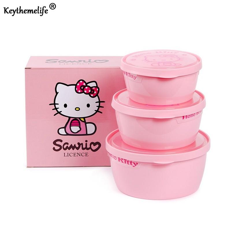 Hello Kitty Tupperware container, Furniture & Home Living, Kitchenware ...