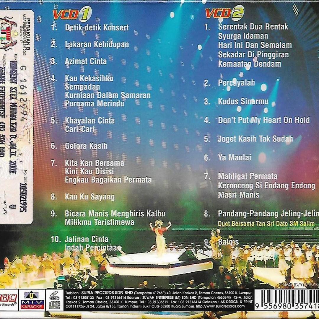 Konsert Mega Siti Nurhaliza Bukit Jalil 2001 2VCD, Hobbies & Toys, Music & Media, CDs & DVDs on ...