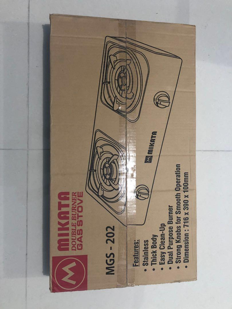 Mikata Double Burner Stove, TV & Home Appliances, Kitchen Appliances ...