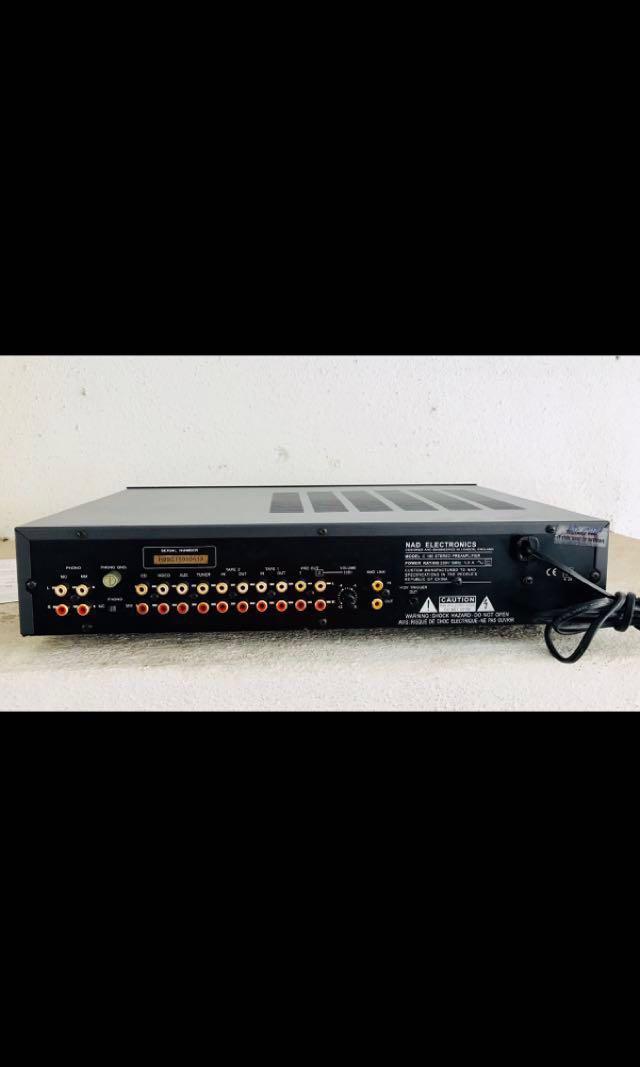 NAD C160 Pre Amplifier, Audio, Other Audio Equipment on Carousell