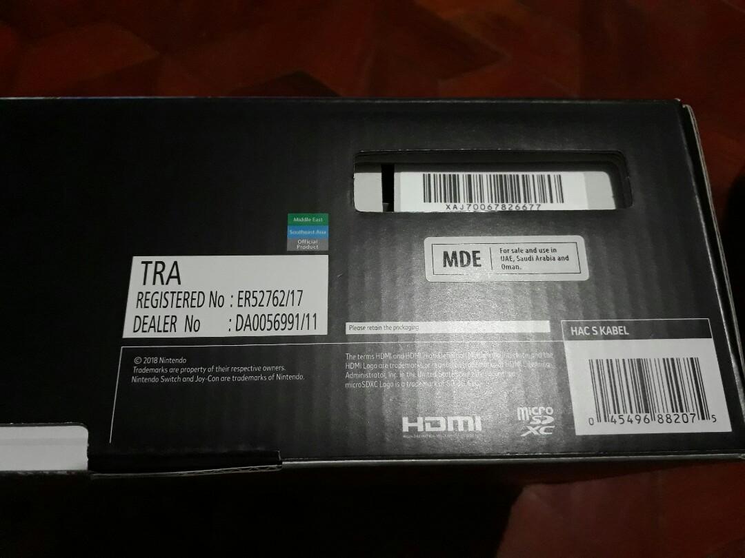 Nintendo Switch (Datablitz) Reselling, Video Gaming, Video Game ...