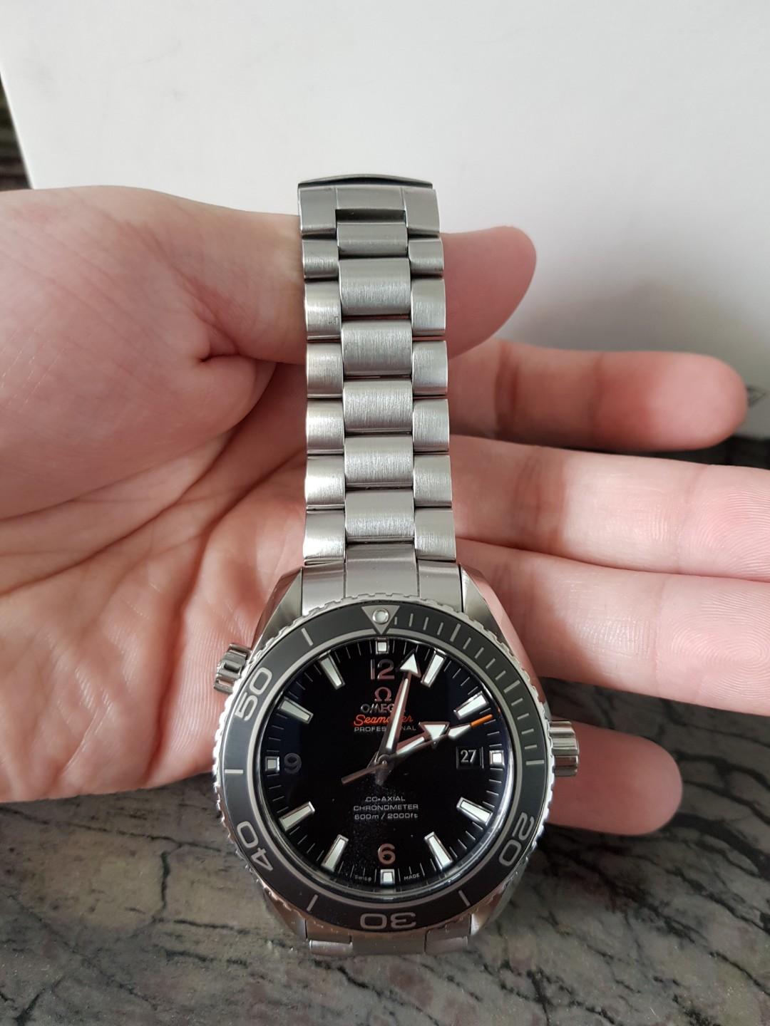 Omega Seamaster 45.5mm Planet Ocean 8500, Luxury, Watches on Carousell
