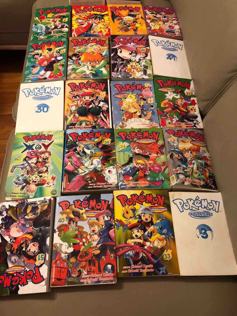 Pokemon adventures comics, Hobbies & Toys, Books & Magazines, Fiction ...