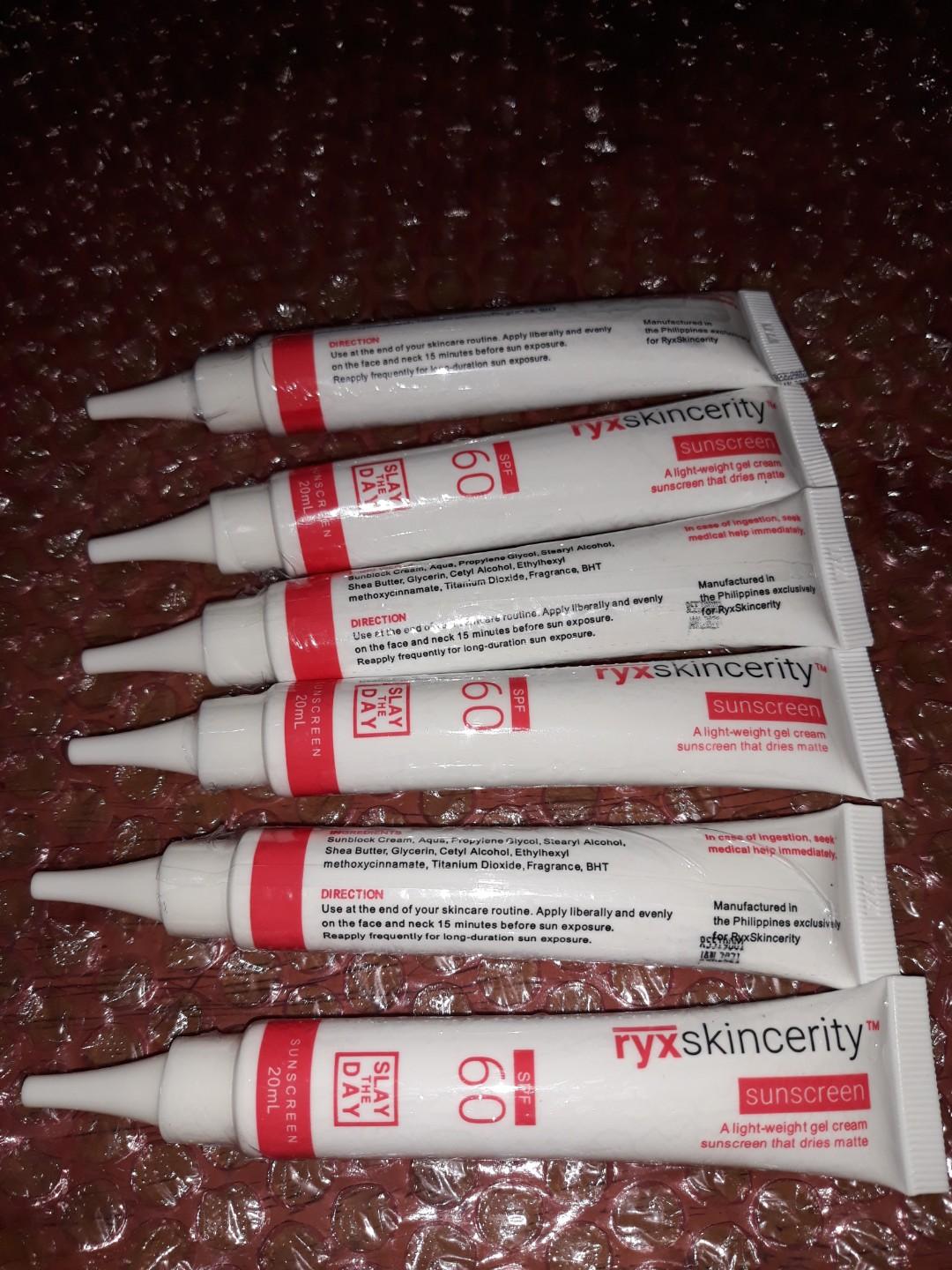 Ryx skincerity sunscreen, Beauty & Personal Care, Face, Face Care on ...