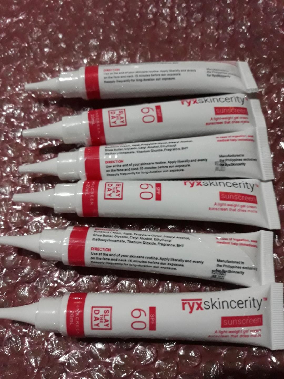 Ryx skincerity sunscreen, Beauty & Personal Care, Face, Face Care on ...