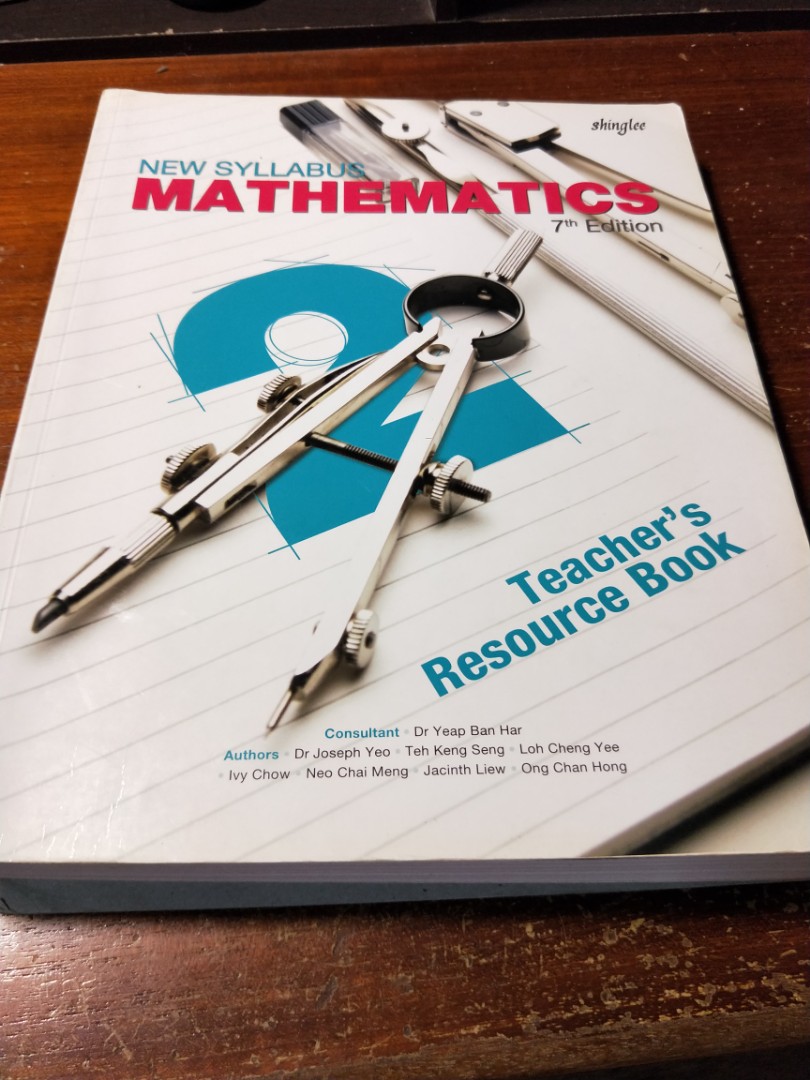Sec 2 Math TB (shinglee) Teacher's resource book, Hobbies & Toys, Books ...