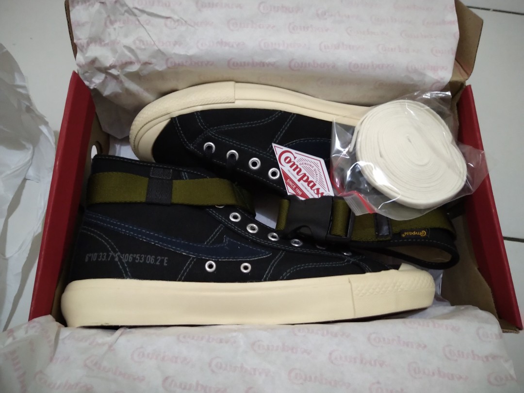 Sepatu Compass Bravo 001 x Bryant, Fesyen Pria, Sepatu , Sneakers di ...