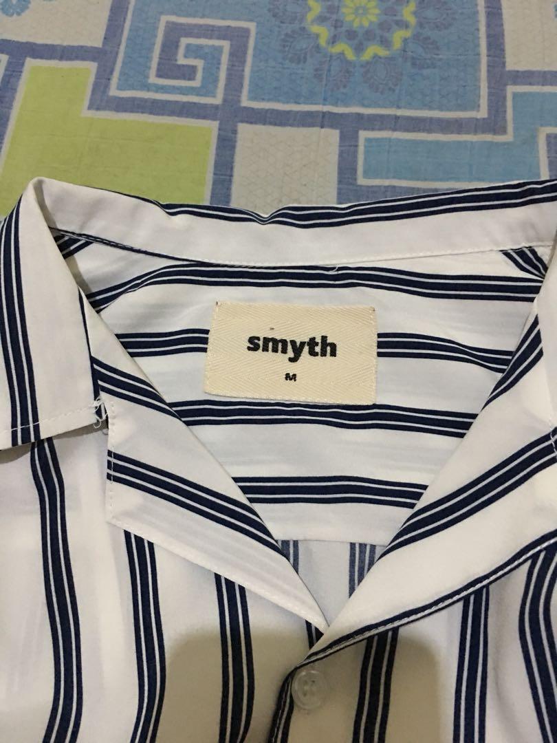 SMYTH (SM Youth) Stripe Polo, Men's Fashion, Tops & Sets, Tshirts ...