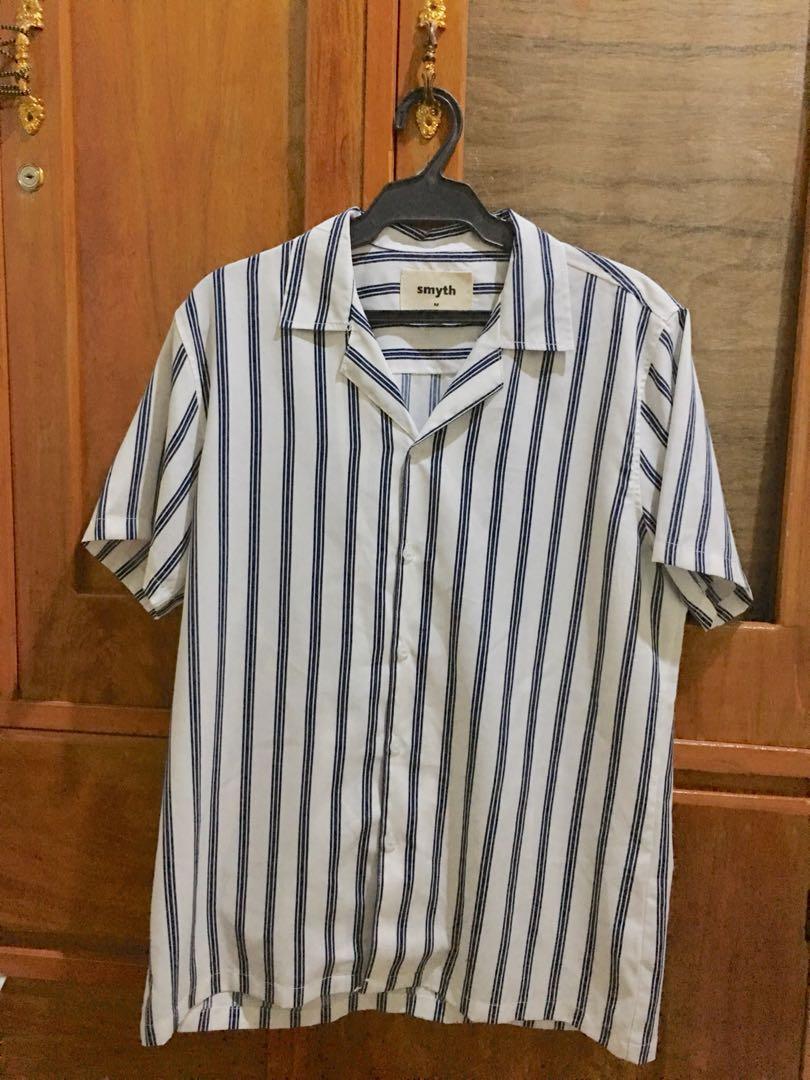 SMYTH (SM Youth) Stripe Polo, Men's Fashion, Tops & Sets, Tshirts ...