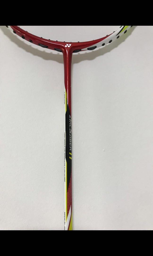 YONEX ARC SABER 11 Badminton Racket, Sports Equipment, Sports & Games ...
