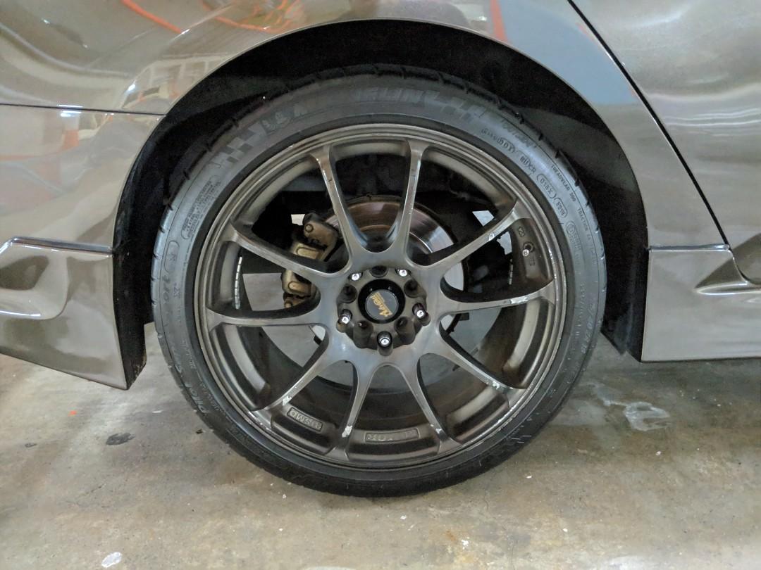 18 Inch Motorismo Advanti Rims Sell or Swap, Car Accessories, Tyres ...