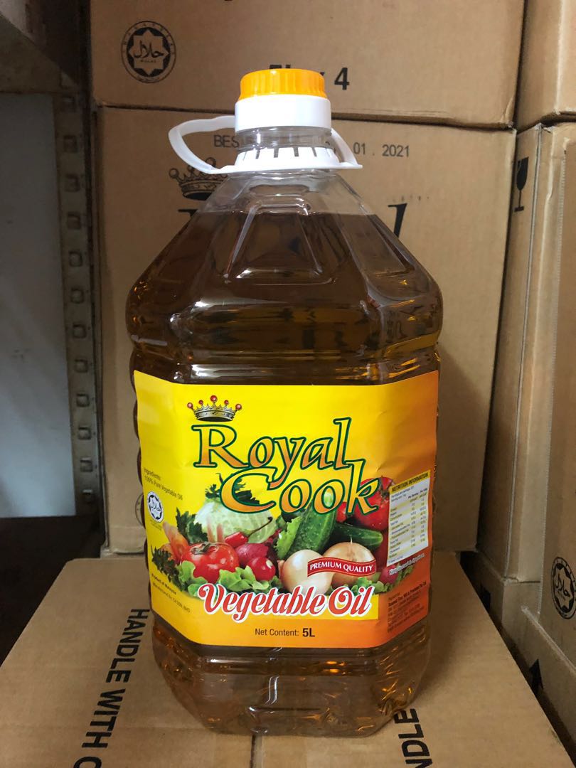 5 litre Oil Carton, Food & Drinks, Packaged & Instant Food on Carousell