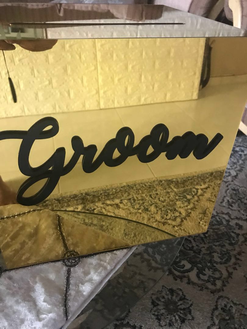 Ang bao / duit salam box, Furniture & Home Living, Home Improvement ...