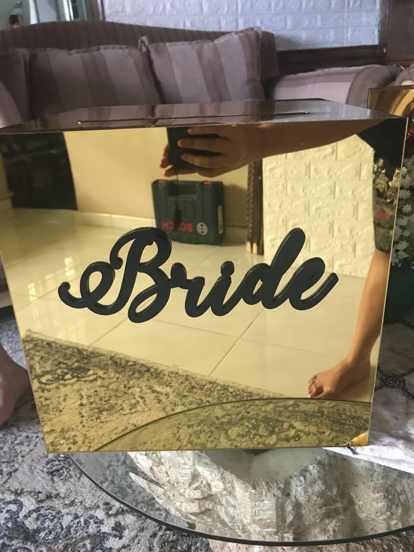 Ang bao / duit salam box, Furniture & Home Living, Home Improvement ...