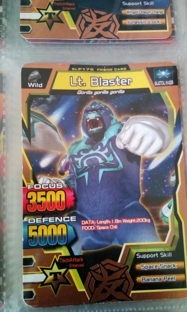 Animal Kaiser Lt. blaster friend card, Hobbies & Toys, Toys & Games on ...