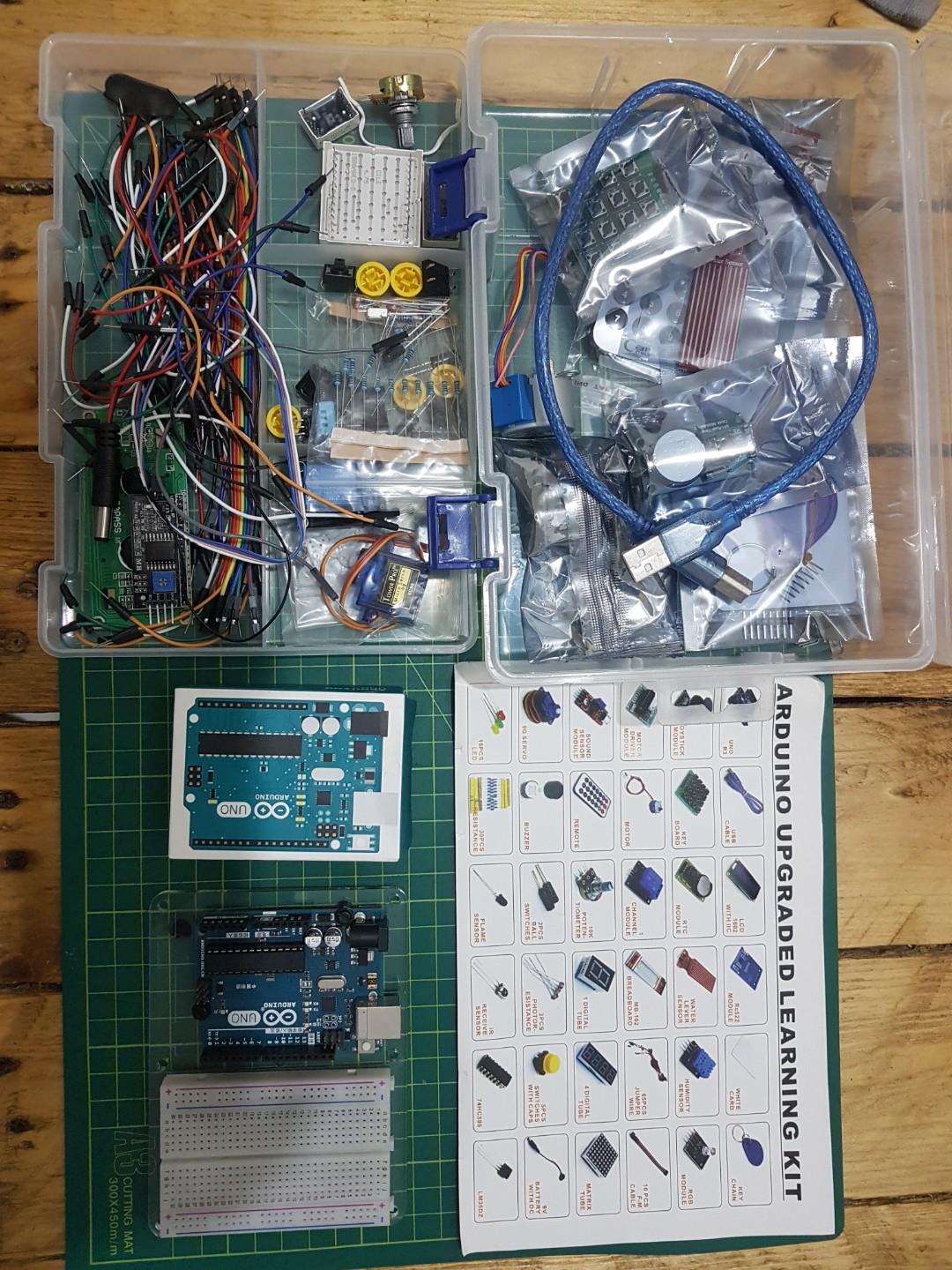 Arduino Uno Upgraded Learning Kit, Computers & Tech, Office & Business ...
