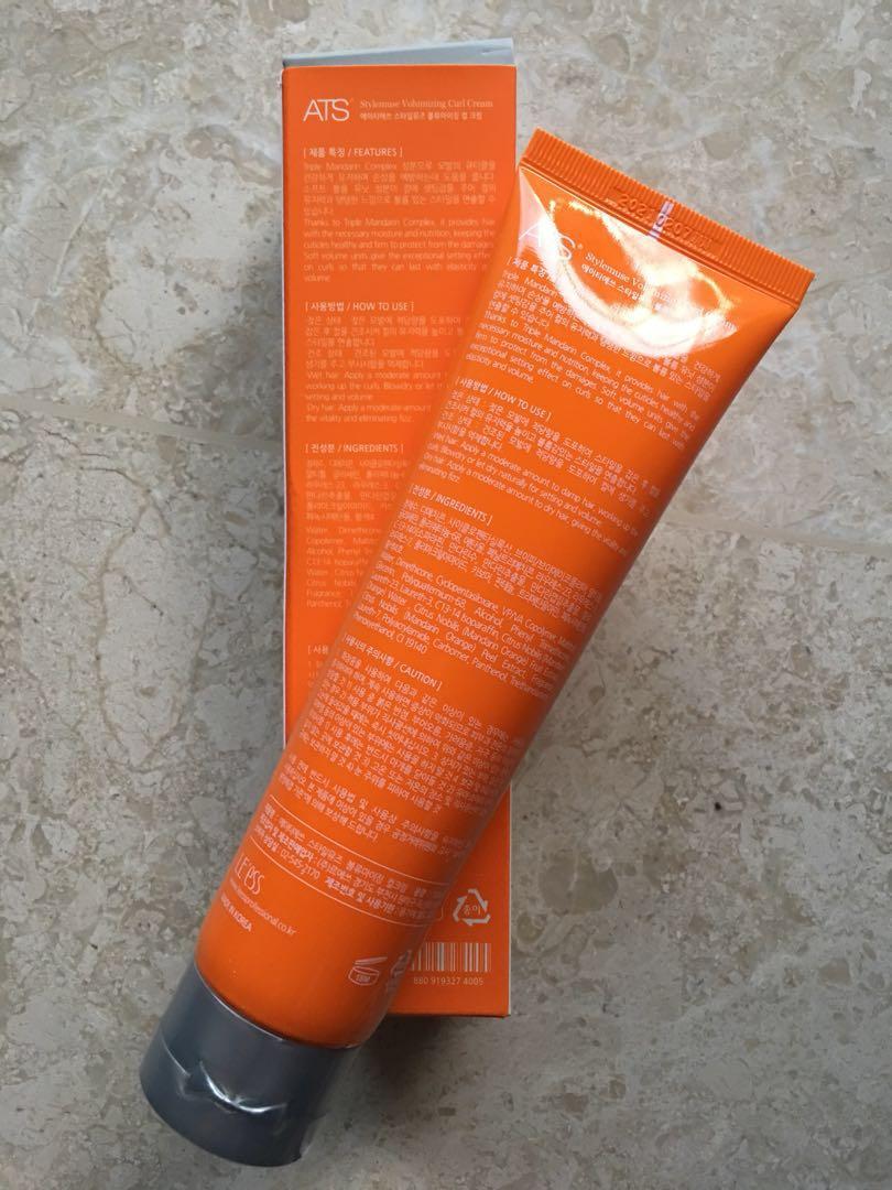 BN 150ml ATS Stylemuse Volumizing Curl Cream, Beauty & Personal Care ...
